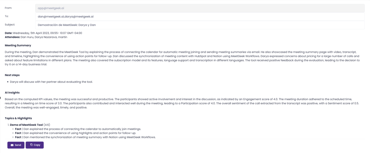 MeetGeek Review: Can AI Record & Transcribe My Meetings? – AI News ...